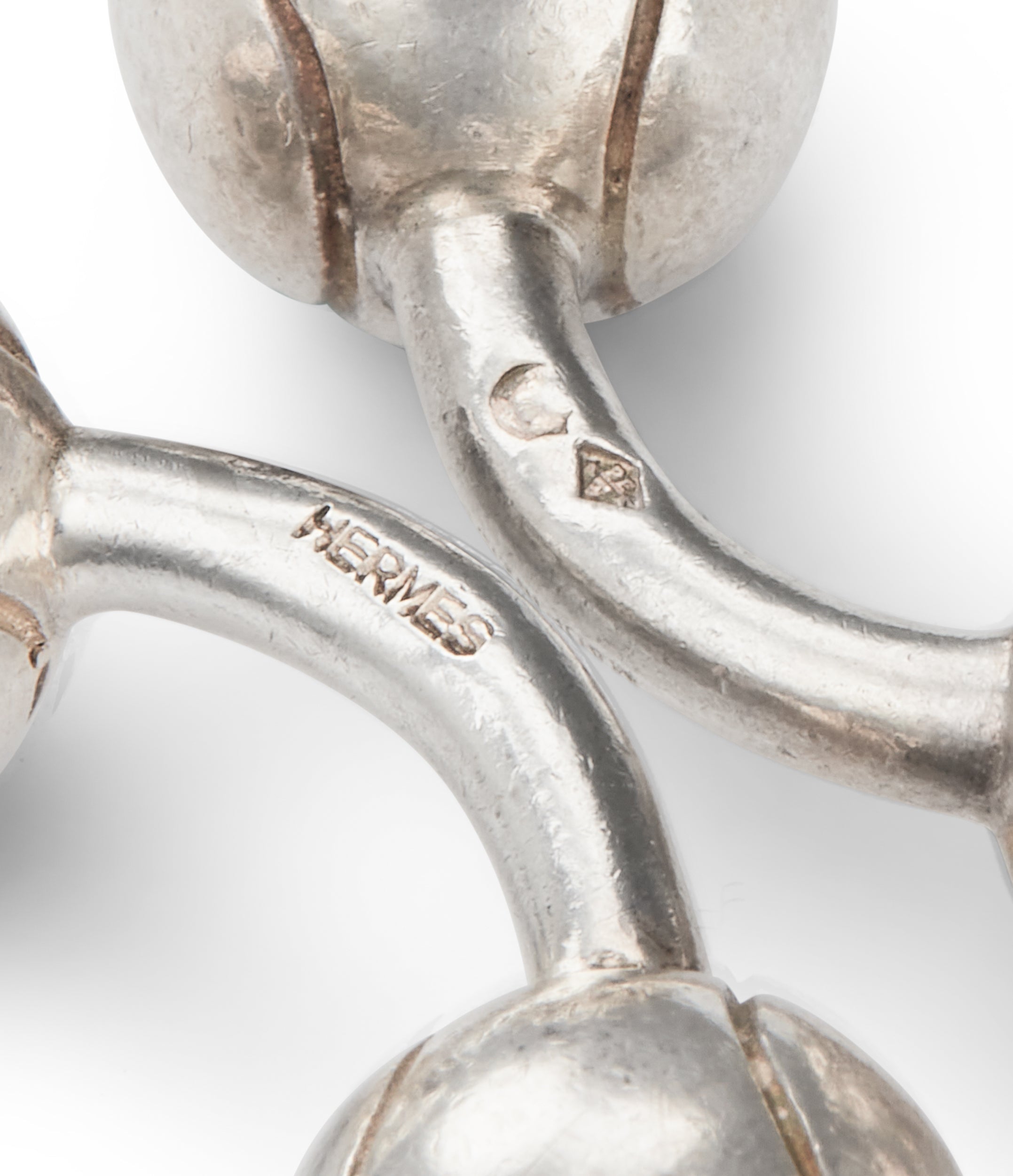 Hermés tennis ball cufflinks | silver – A COLLECTED MAN
