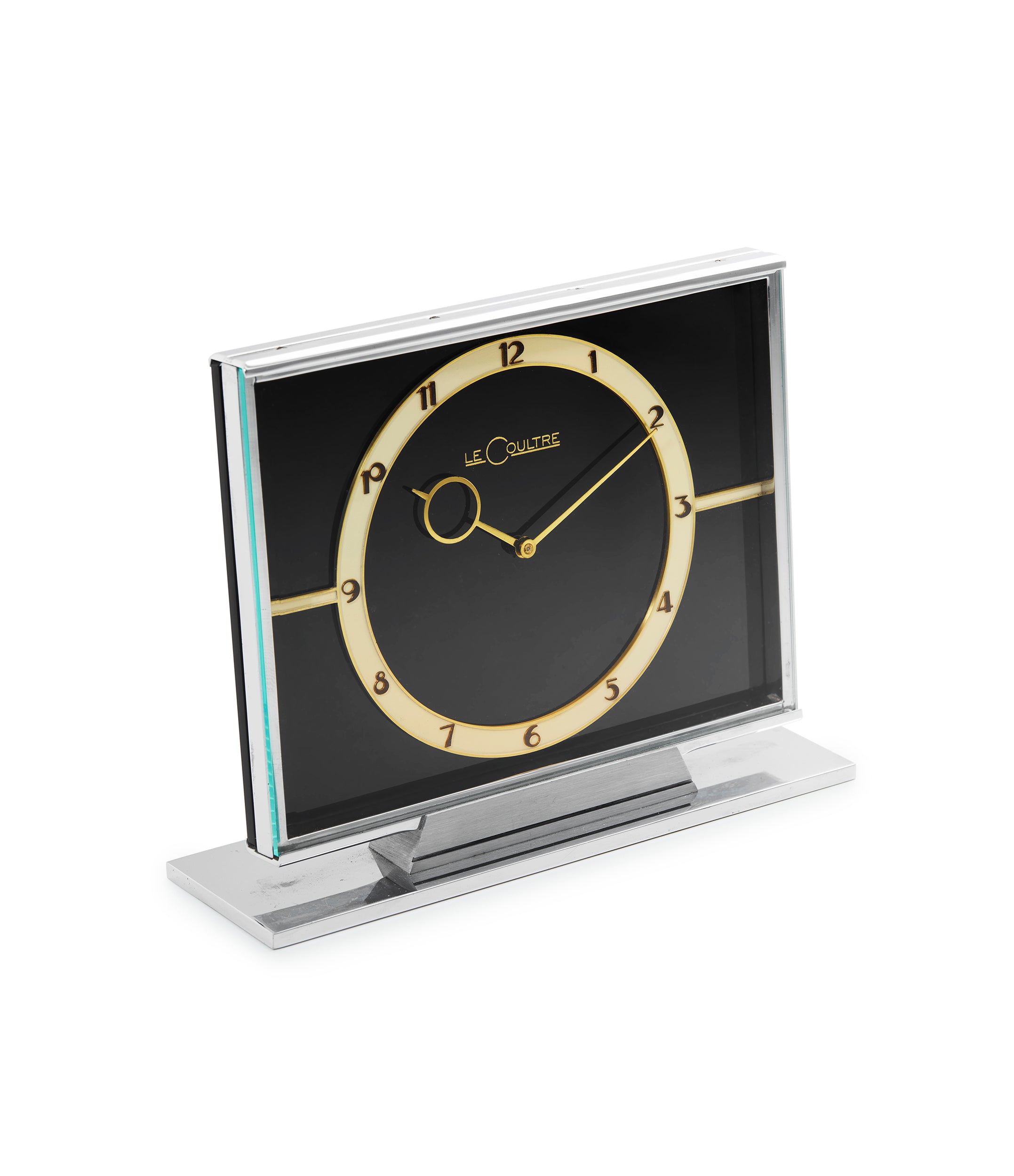 LeCoultre Art Deco clock with modernist design | Buy rare LeCoultre – A ...