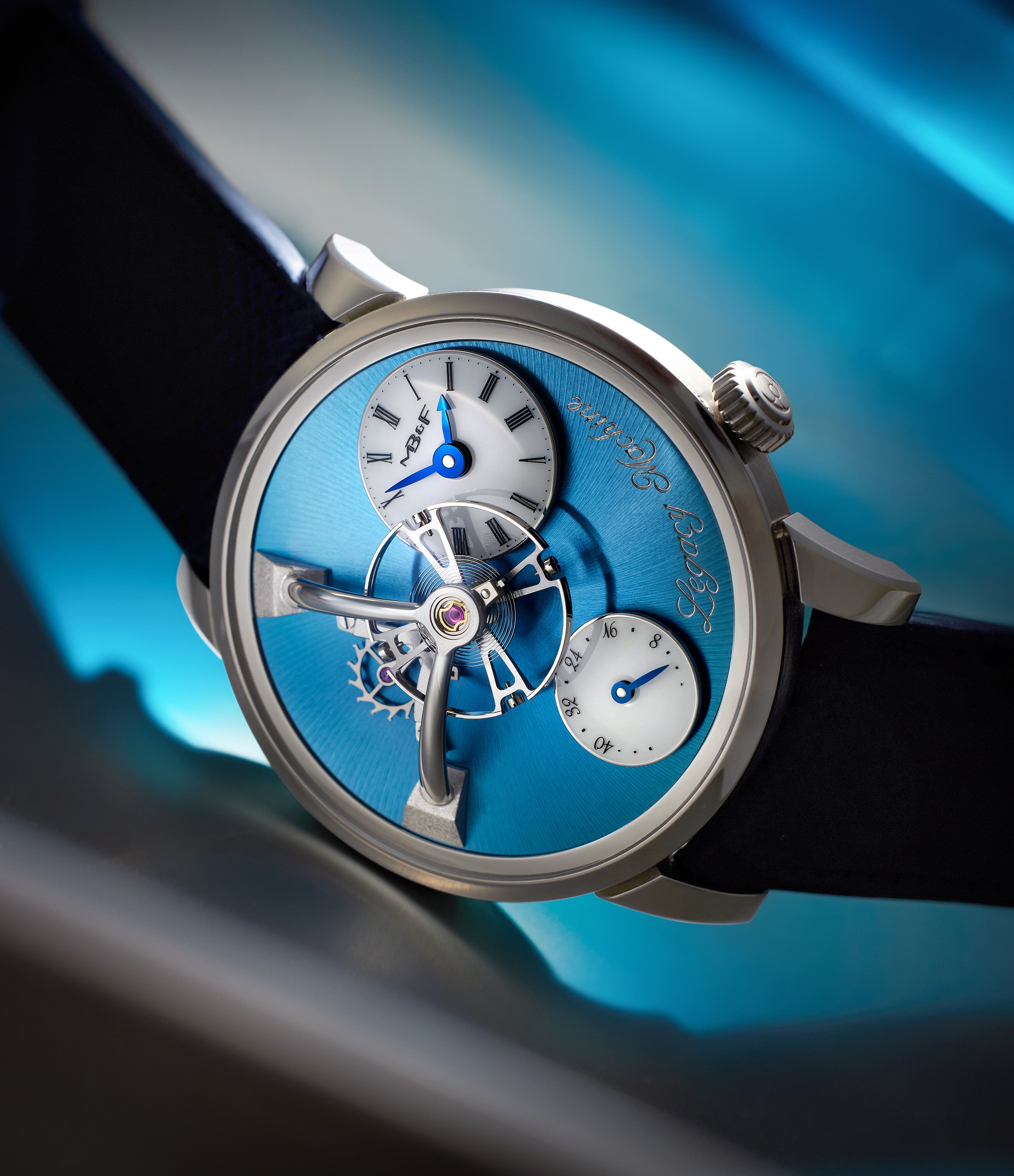 Buy MB&F Legacy Machine 101 51.PL.W | MB&F pre-owned watch – A ...