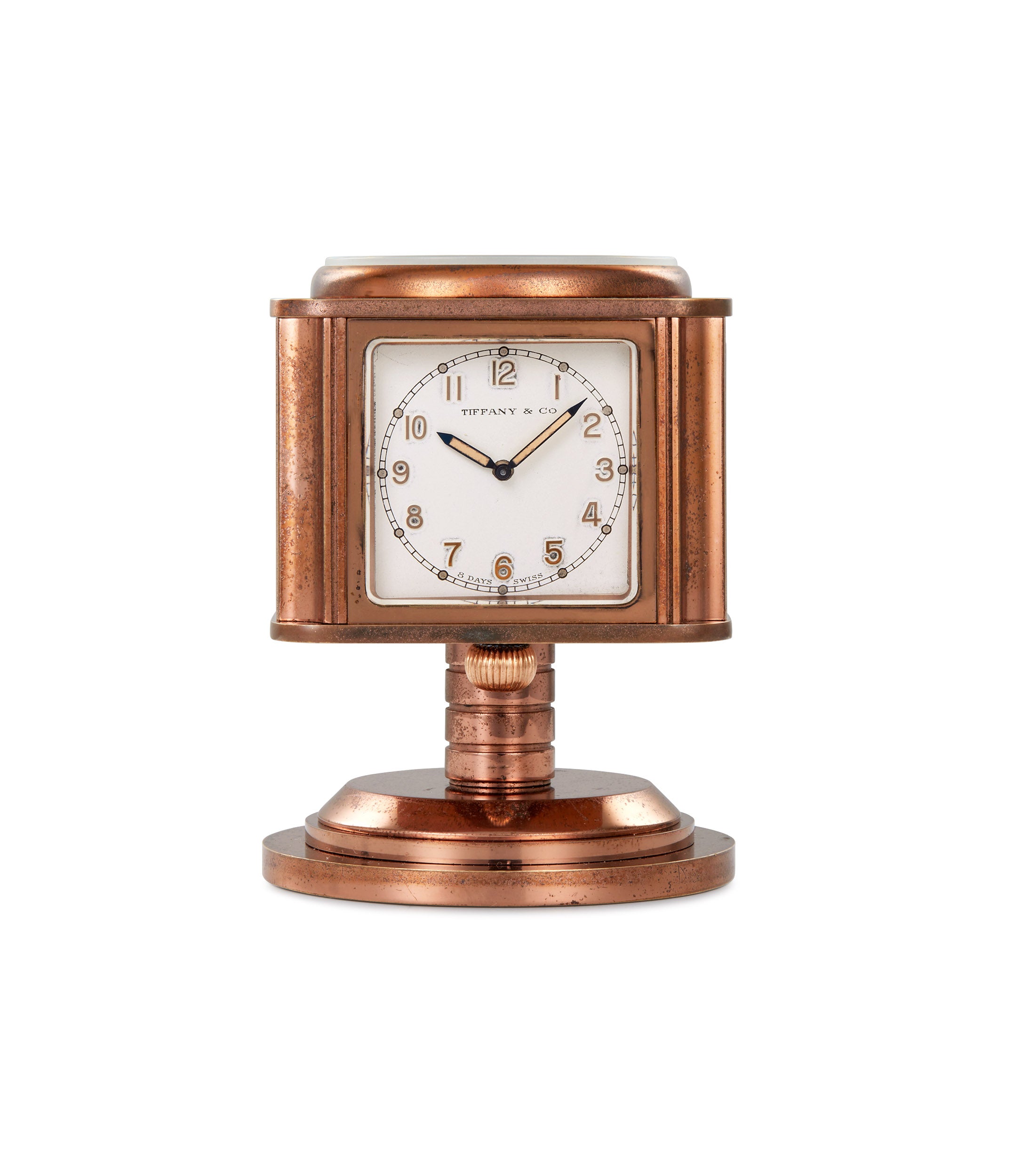 Tiffany & Co. brass desktop Compendium | Rare collectable clock – A ...