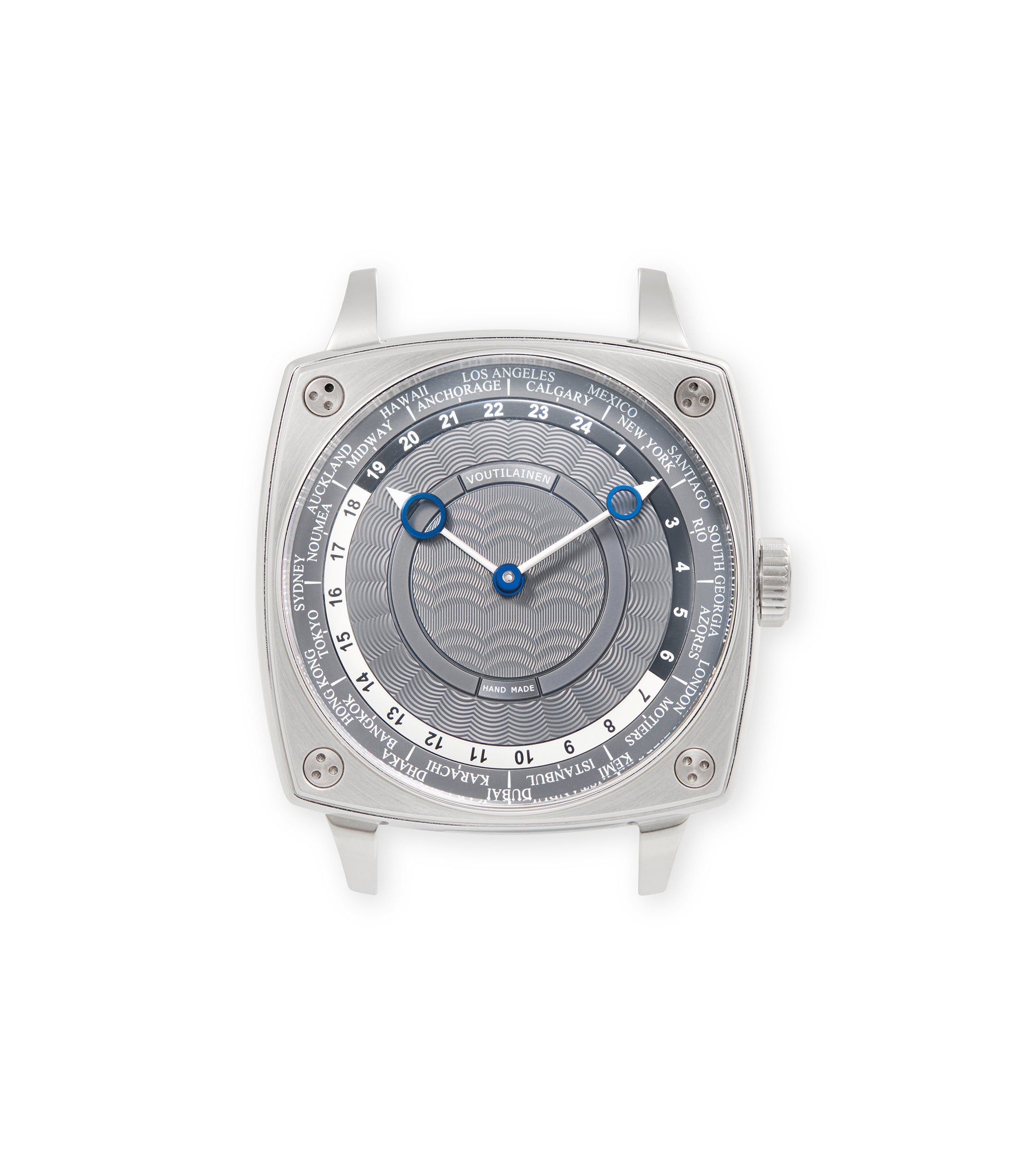 Buy Voutilainen CSW "Cushion Shape Worldtime" | pre-owned watch – A ...