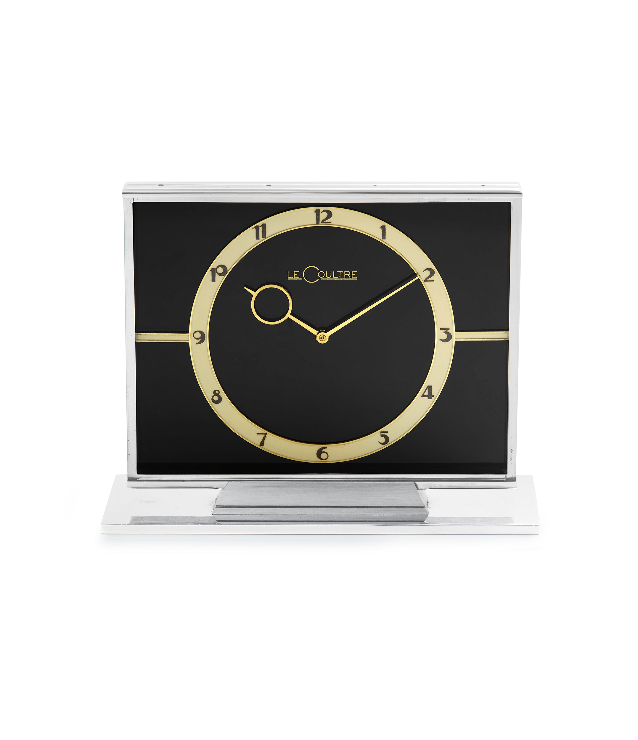LeCoultre Art Deco clock with modernist design | Buy rare LeCoultre – A ...