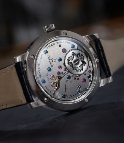 Credor Eichi II | 'Ruri' blue dial | GBLT997 | Platinum | Buy Credor ...