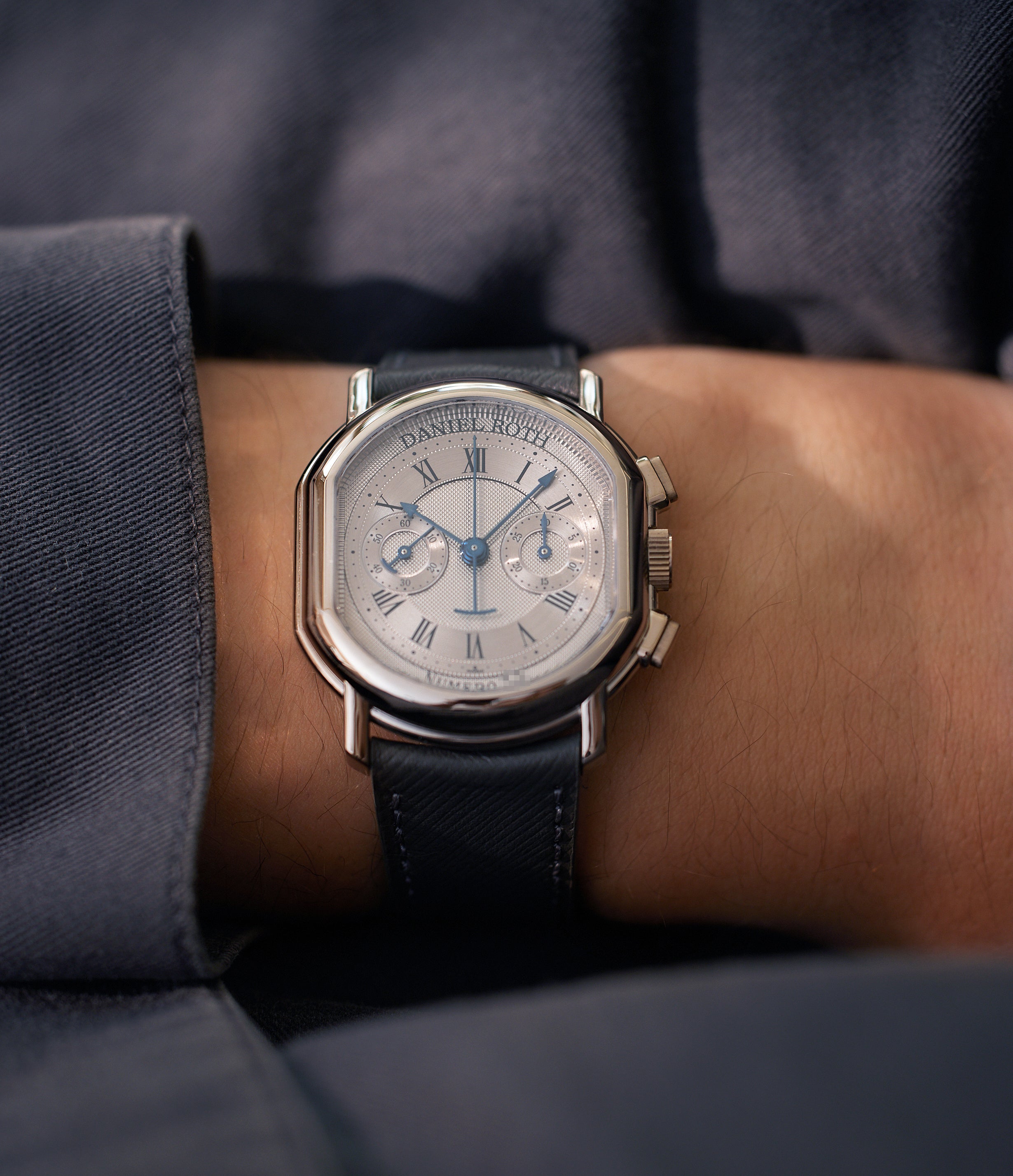 C147 Chronograph | White Gold | Buy rare Daniel Roth – A COLLECTED MAN