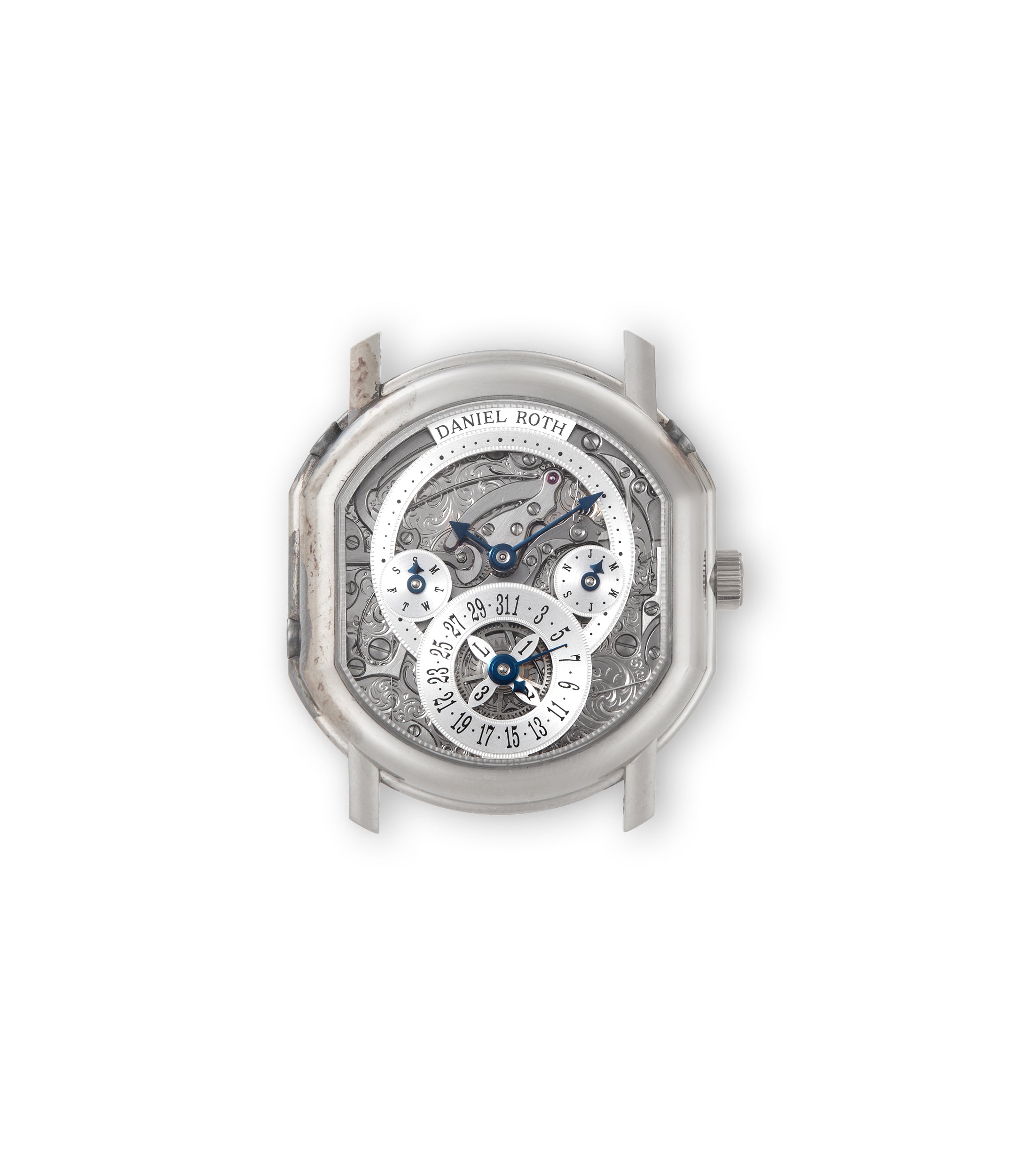 Buy Daniel Roth Perpetual Calendar Skeleton 2117 White Gold – A ...