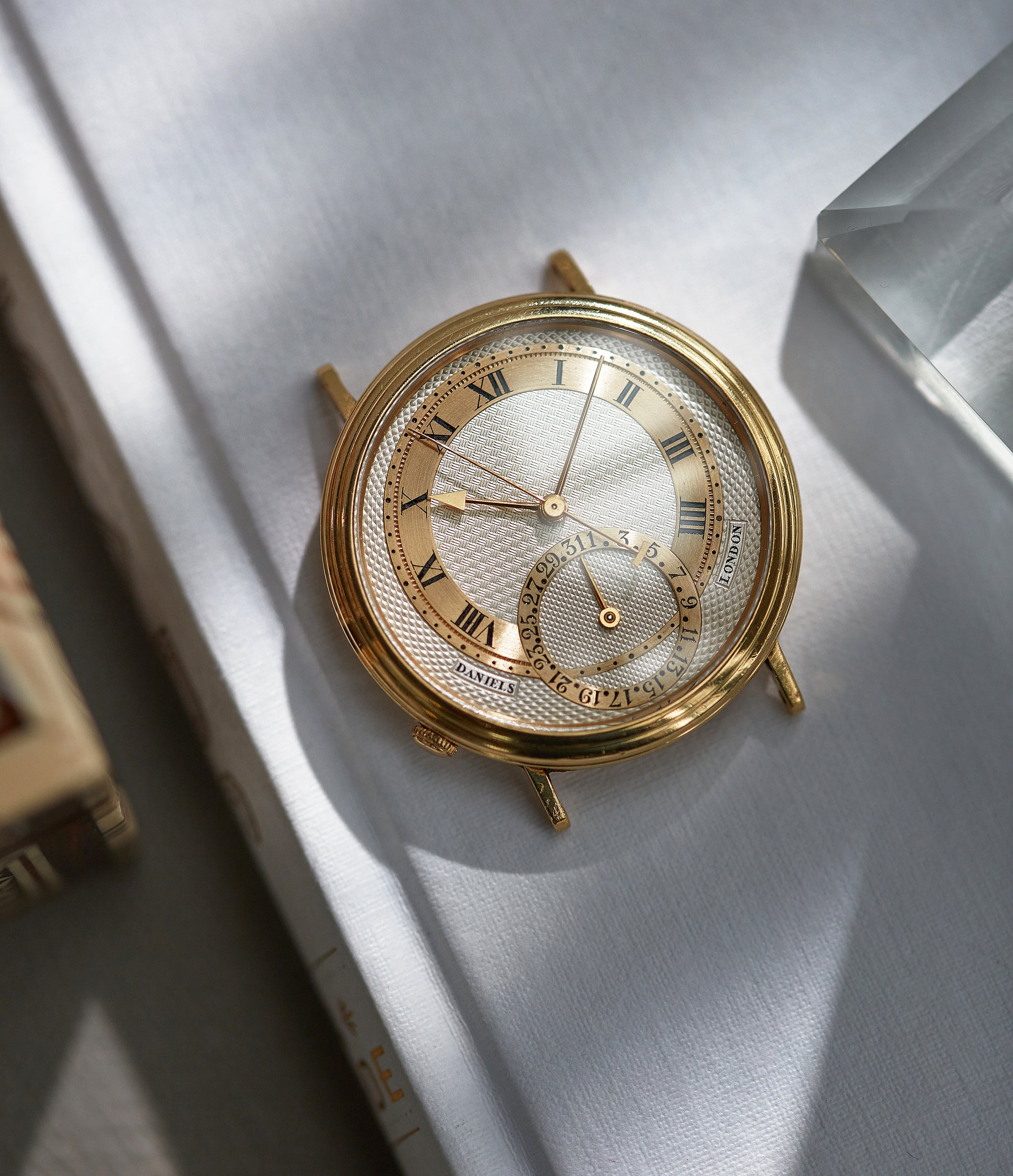 George Daniels Millennium yellow gold watch | Buy George Daniels watch ...