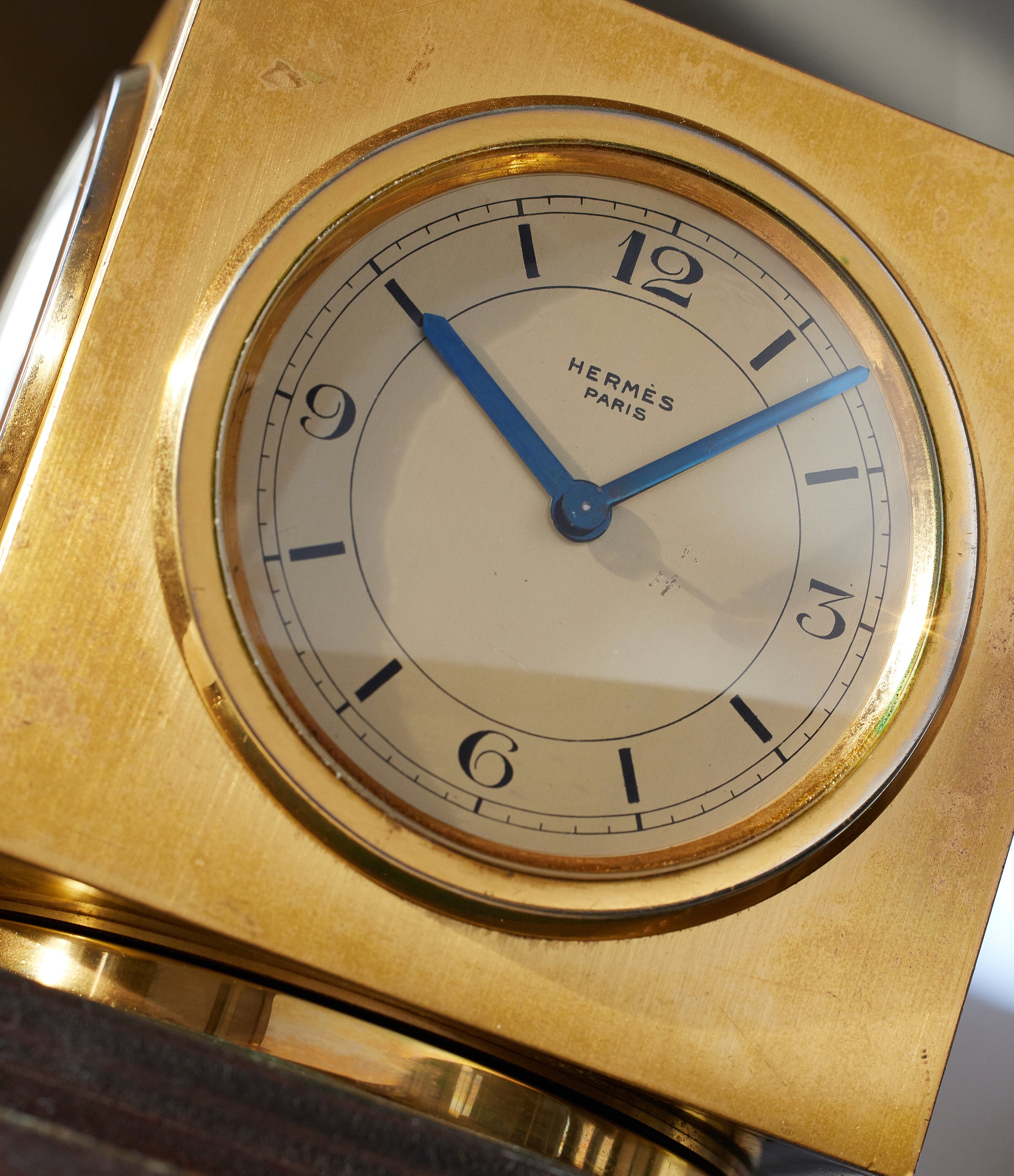 Hermès Paris Compendium Rare Desk Clock | Buy Vintage Hermès objects ...