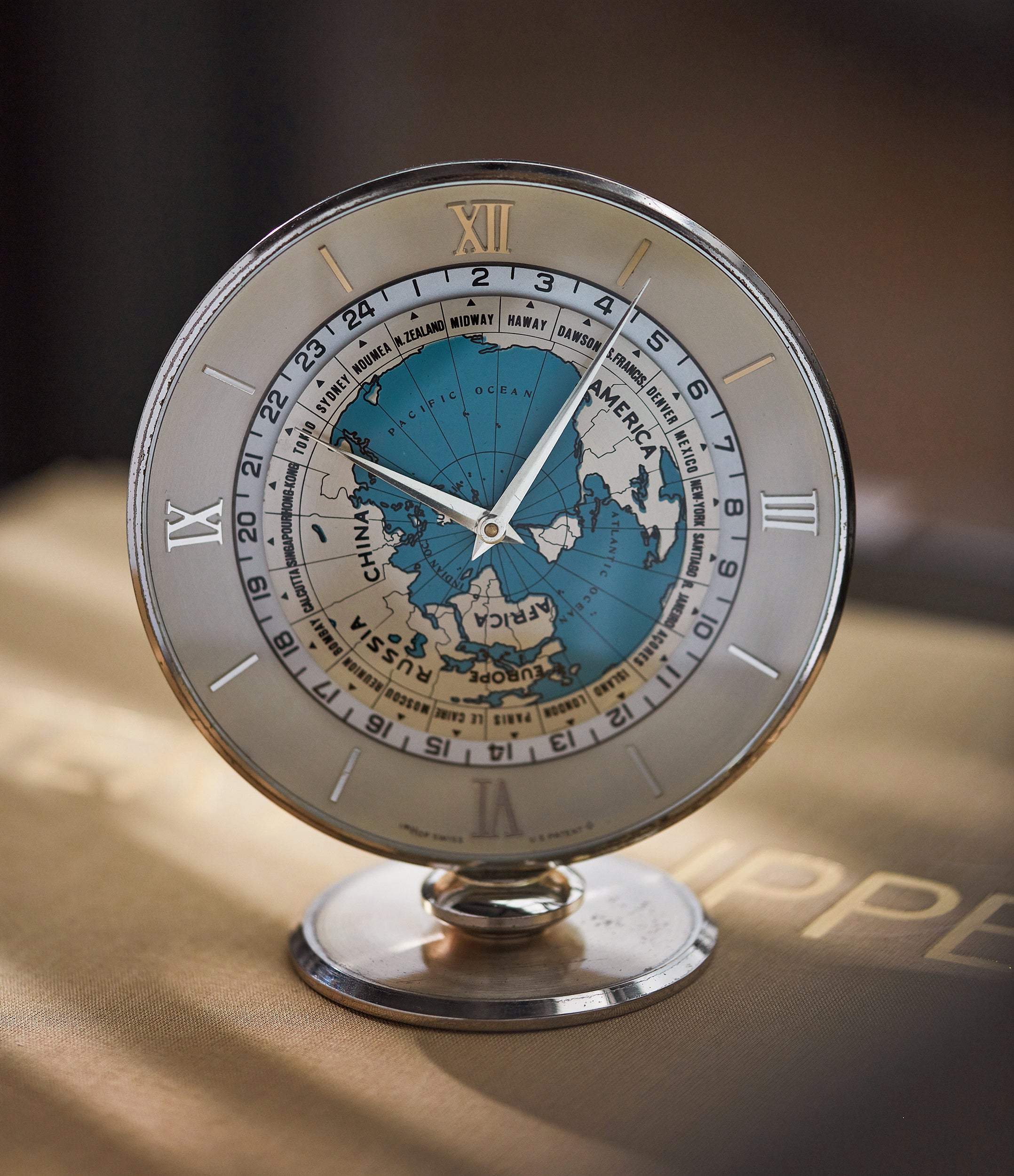 IMHOF World Time desktop Clock | Buy rare IMHOF collectable clock – A ...