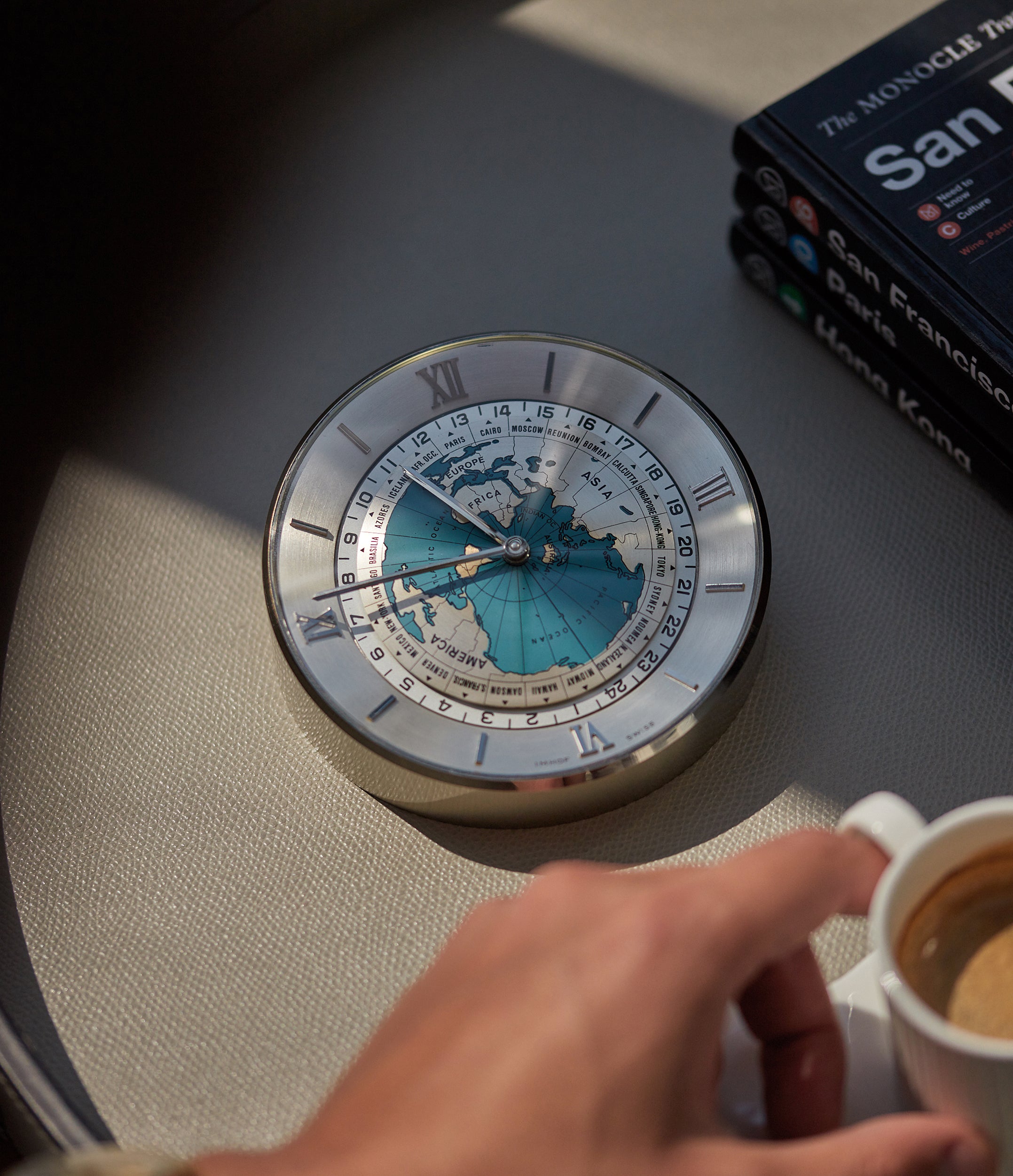 IMHOF World Time desktop Clock | Buy rare IMHOF collectable clock – A ...