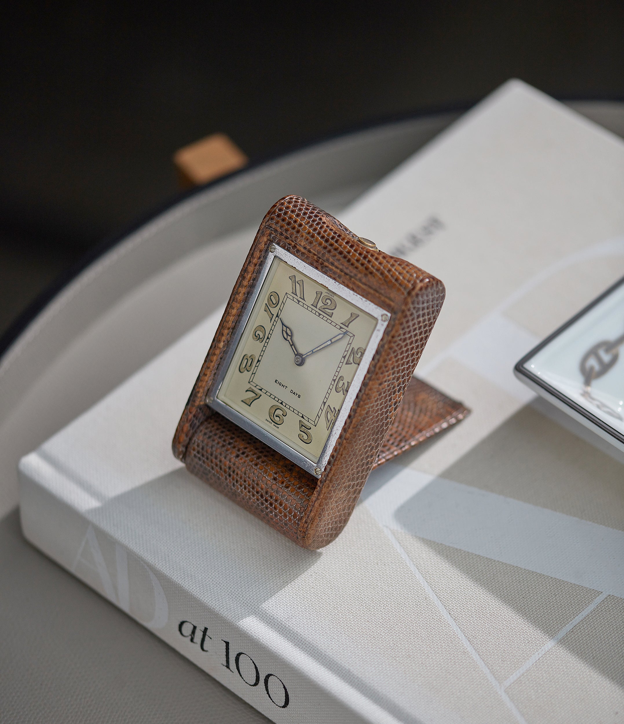 Jaeger Kodak travel clock with original case | Buy Rare Jaeger Objects ...