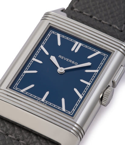 Jaeger-LeCoultre Grand Reverso Ultra-Thin Duoface Blue & Silver Dial ...