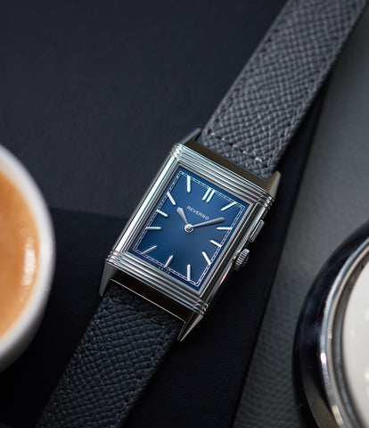 Jaeger-LeCoultre Grand Reverso Ultra-Thin Duoface Blue & Silver Dial ...