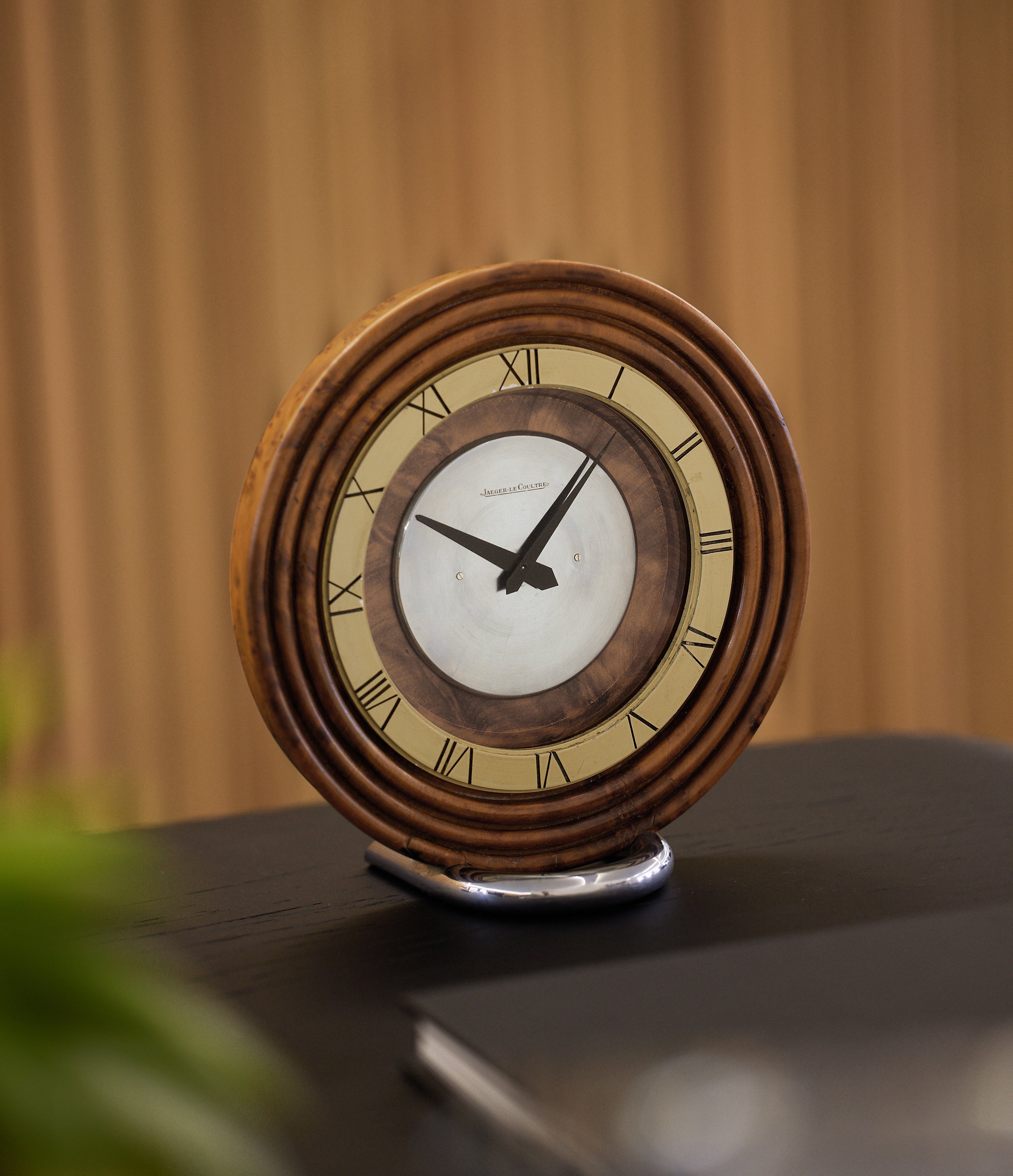 Wooden Desk Clock | Buy rare Jaeger-LeCoultre – A COLLECTED MAN