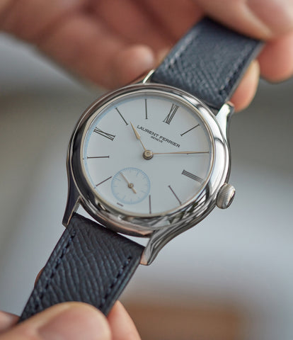 Laurent Ferrier Limited Edition Galet Micro-rotor enamel dial PT watch ...