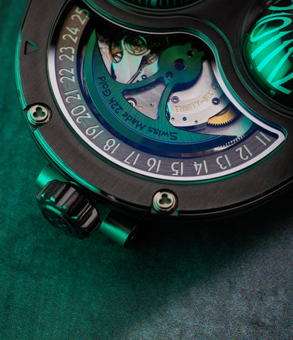 MB&F HM3 Black Frog Limited Edition Titanium | Buy rare MB&F watch – A ...