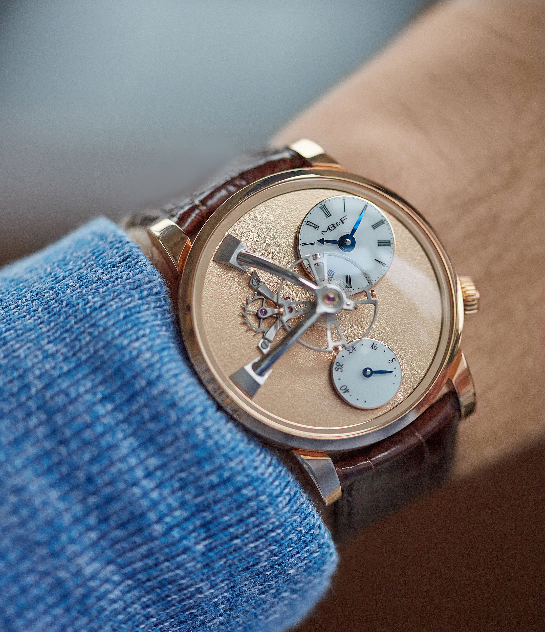 MB&F Legacy Machine LM101 Frost watch | Buy preowned MB&F watch online ...
